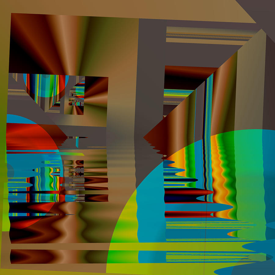 Abstract Colors Digital Art by Mario Carini - Pixels