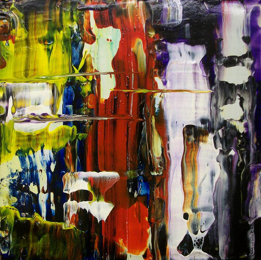 Abstract Falls Painting by William McCullagh - Fine Art America