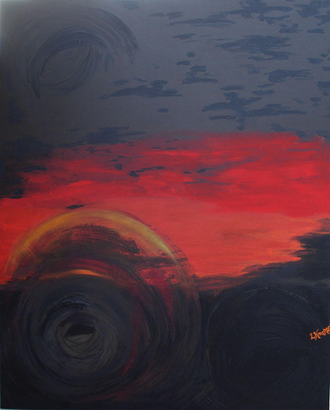 Abstract View Painting by Lisa Kramer - Fine Art America