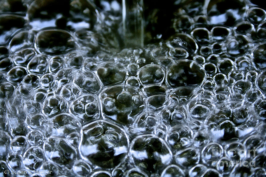 Air And Water Photograph by Susan Herber - Pixels