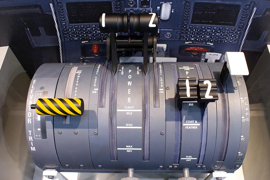 Aircraft Flight Controls by Science Photo Library