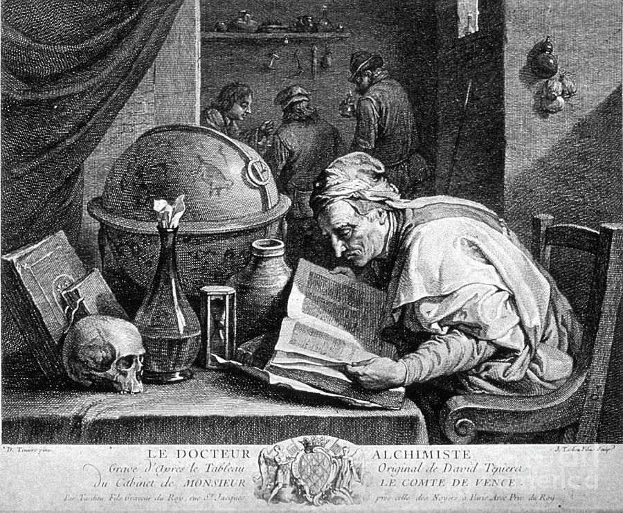 Alchemist, 17th Century Photograph by Science Source