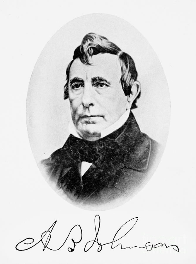 Alexander Bryan Johnson Photograph by Granger