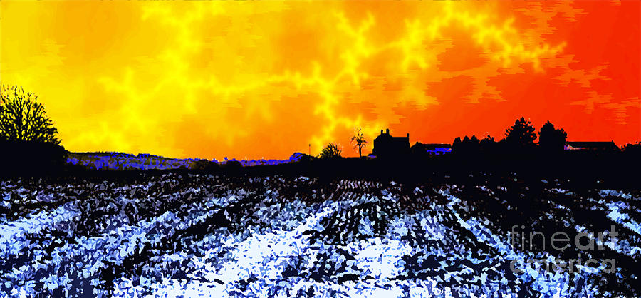 Alien Sky Digital Art by David B - Fine Art America