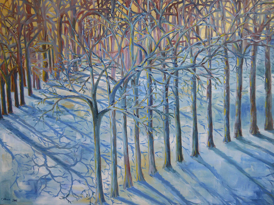 Alignment Painting by Rosemary Cotnoir - Fine Art America