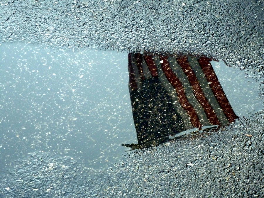 American Flag Reflection Photograph by Beth Akerman - Pixels