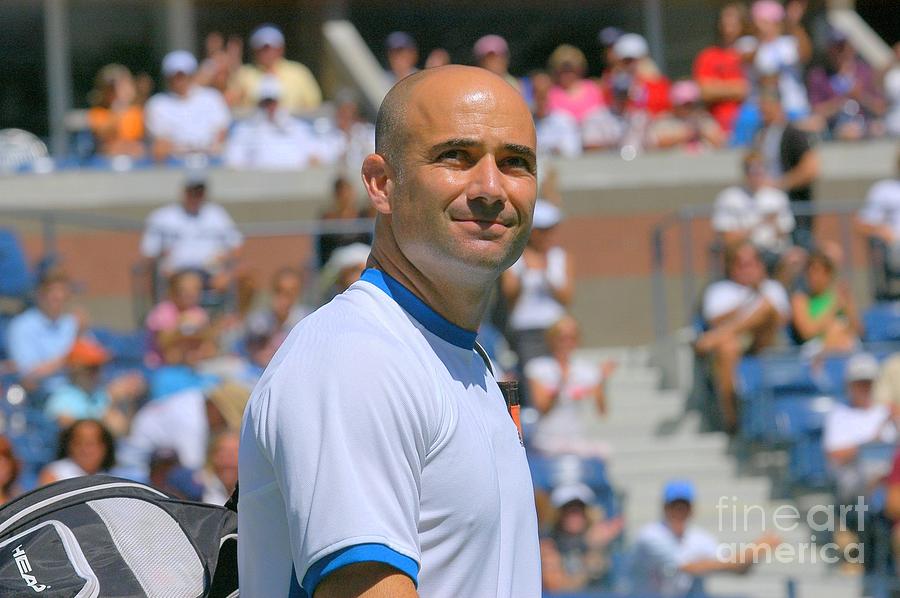 Andre Agassi Photograph by Curtis Brackett - Pixels