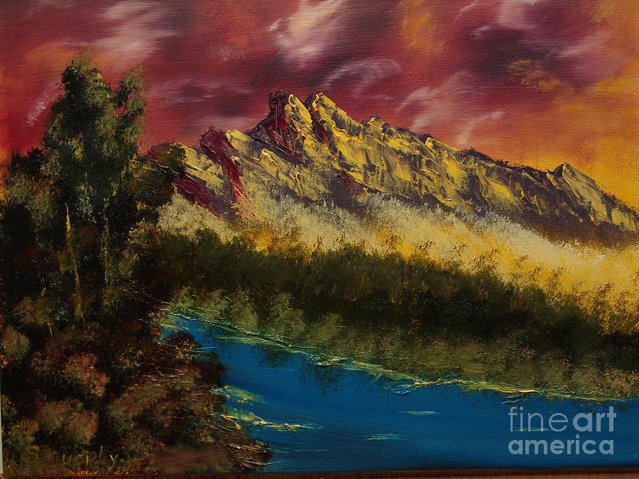 Angry Sky Painting by Sandi Murphy - Fine Art America