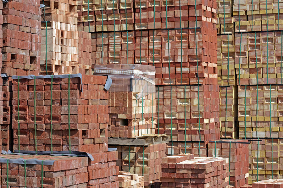 Assortment Of Bricks Photograph by Carlos Dominguez - Fine Art America