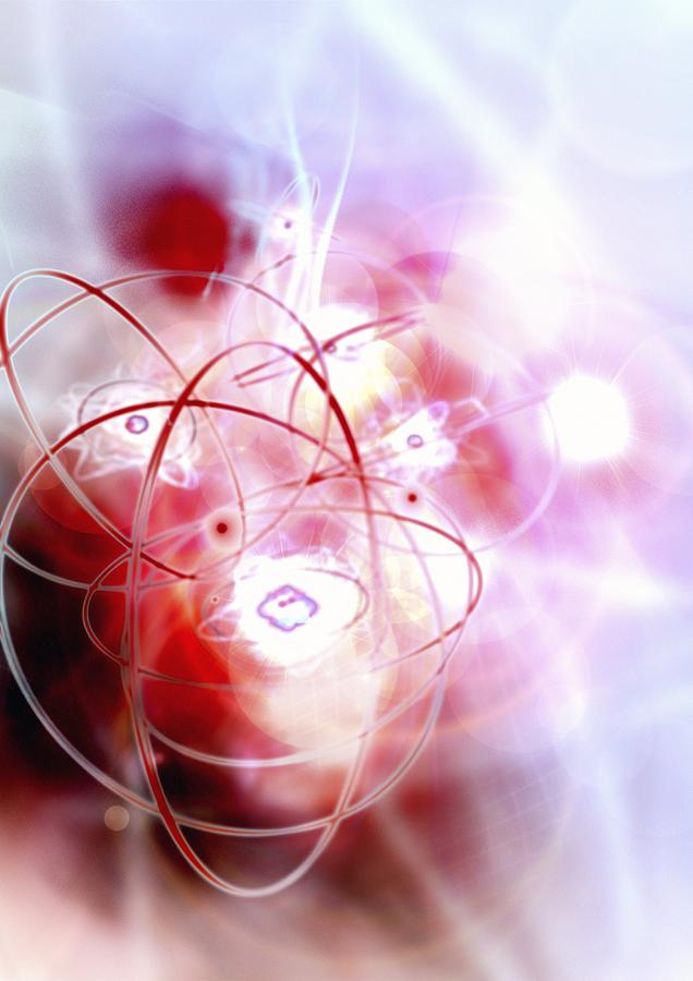 Atomic Structure, Conceptual Artwork Photograph by Animate4.comscience ...