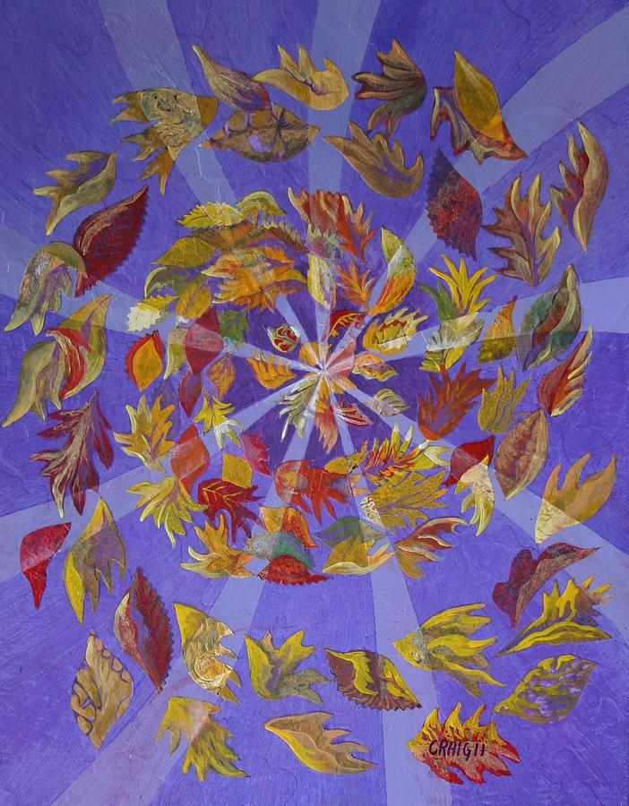 Autumn Dust Devil Painting by Bob Craig - Fine Art America