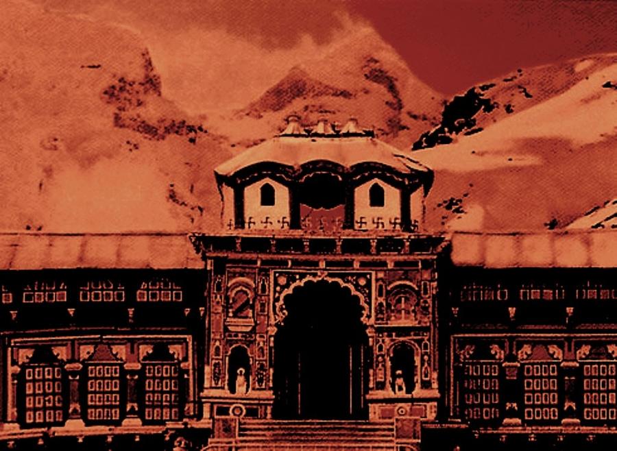 Badrinath Painting by Maeesh Kumar - Fine Art America