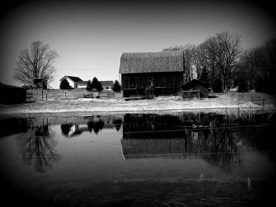 Barn Reflections Photograph by Terra Voeks - Fine Art America