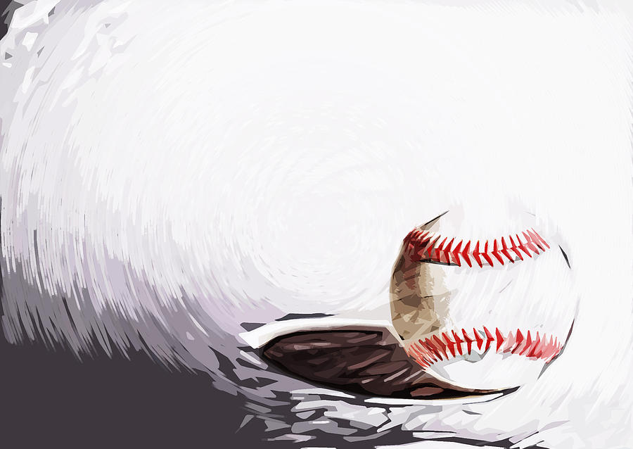 Baseball Digital Art by Tilly Williams - Fine Art America