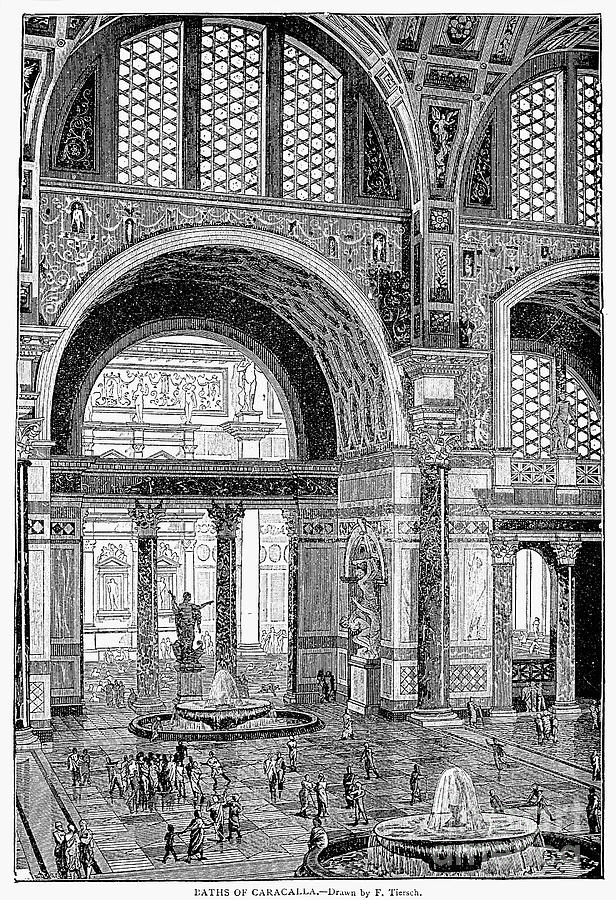 Baths Of Caracalla Reconstruction