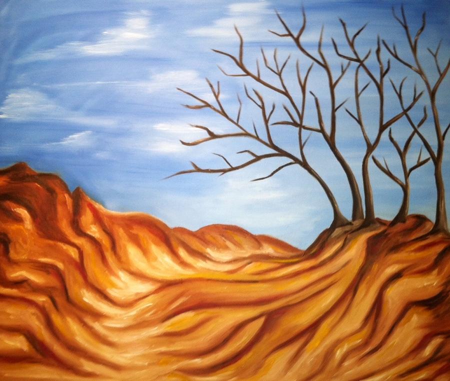 Beach path Painting by Stephanie Reid - Fine Art America