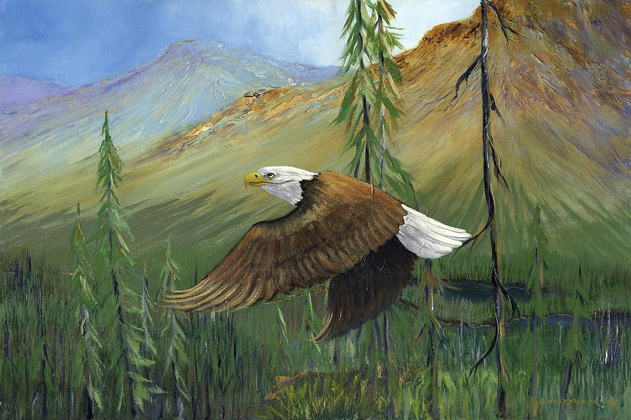 Beautiful Alaska Painting by David Snyder - Fine Art America