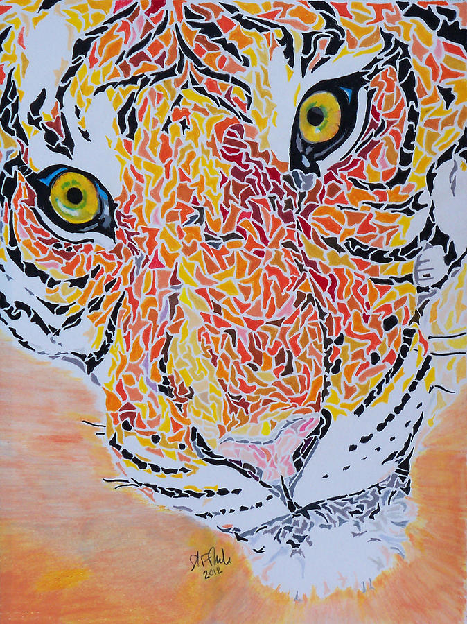Bengal Painting by Steve Teets | Fine Art America