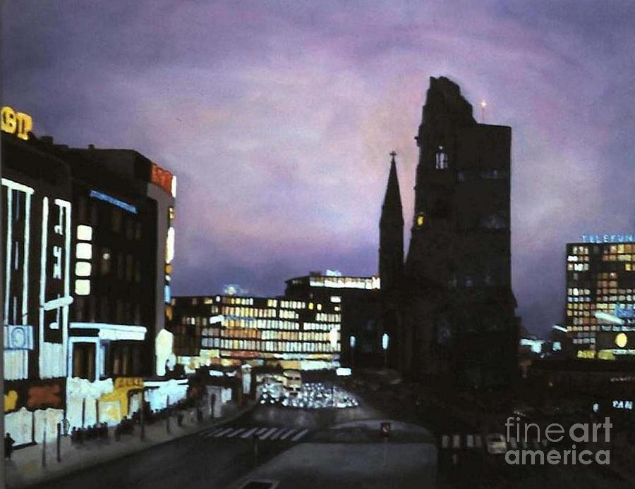 Berlin Nocturne Painting by Michael John Cavanagh - Fine Art America