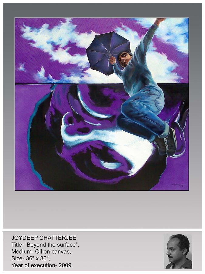 Beyond The Surface Painting by Joydeep Chatterjee - Fine Art America