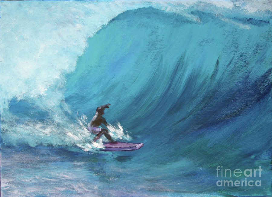 Big Wave Painting by Jamie Hartley - Fine Art America