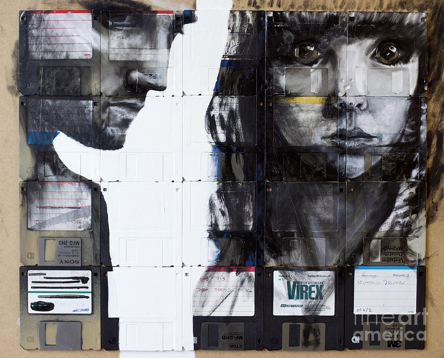 Binary Bound Drawing by Nick Jentry - Fine Art America