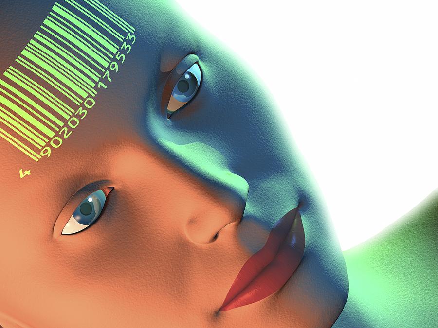 Biometric Identification, Artwork by Science Photo Library