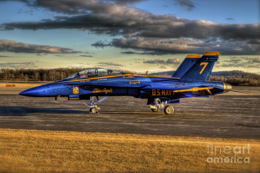 Blue Angel 7 Photograph by Mark East - Fine Art America