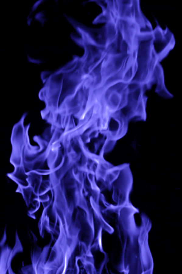 Blue fire Photograph by Igor Sinitsyn - Fine Art America