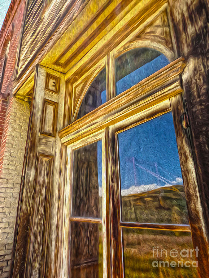 Bodie Ghost Town - Window Painting by Gregory Dyer - Fine Art America