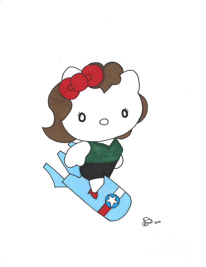 Bombshell Drawing by Darrell Searcy - Fine Art America