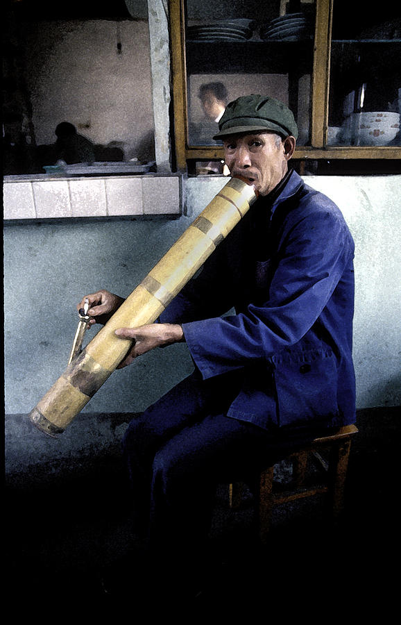 Bong Man Photograph by Brenner Studios - Fine Art America