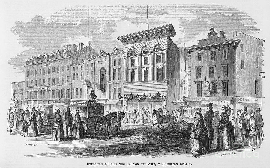 Boston, Massachusetts Photograph by Granger - Pixels