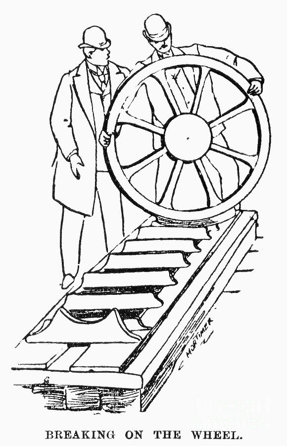 Breaking On The Wheel Photograph by Granger - Pixels