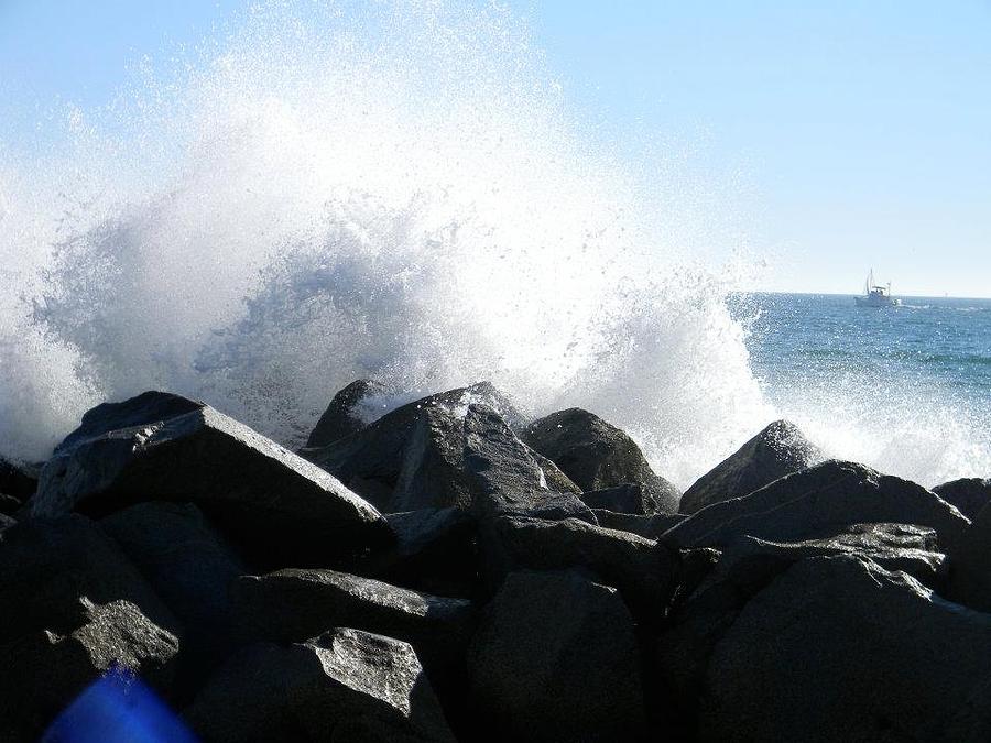 Breaking Waves Photograph by Eric Barich - Fine Art America