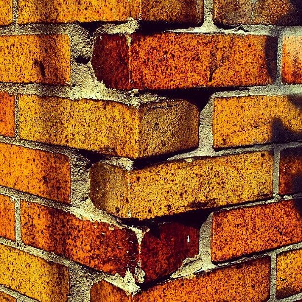 Brick Corner Photograph by Elisa Franzetta - Fine Art America