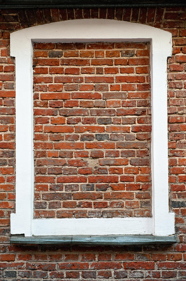 Bricked window Photograph by Marta Holka - Fine Art America