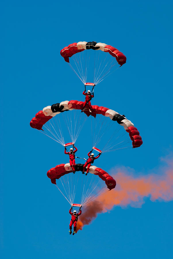 British Red Devils Photograph by Greg Meland