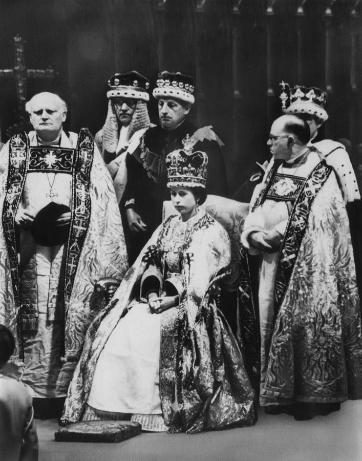 British Royalty. Front Row, From Left Photograph by Everett - Fine Art ...