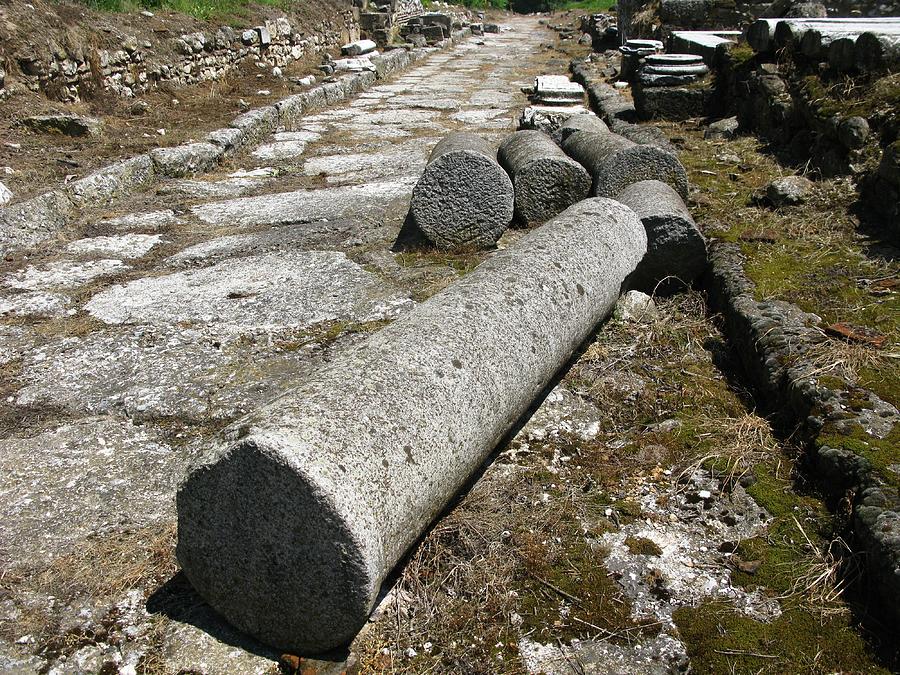 Broken Columns Photograph by Andonis Katanos - Pixels