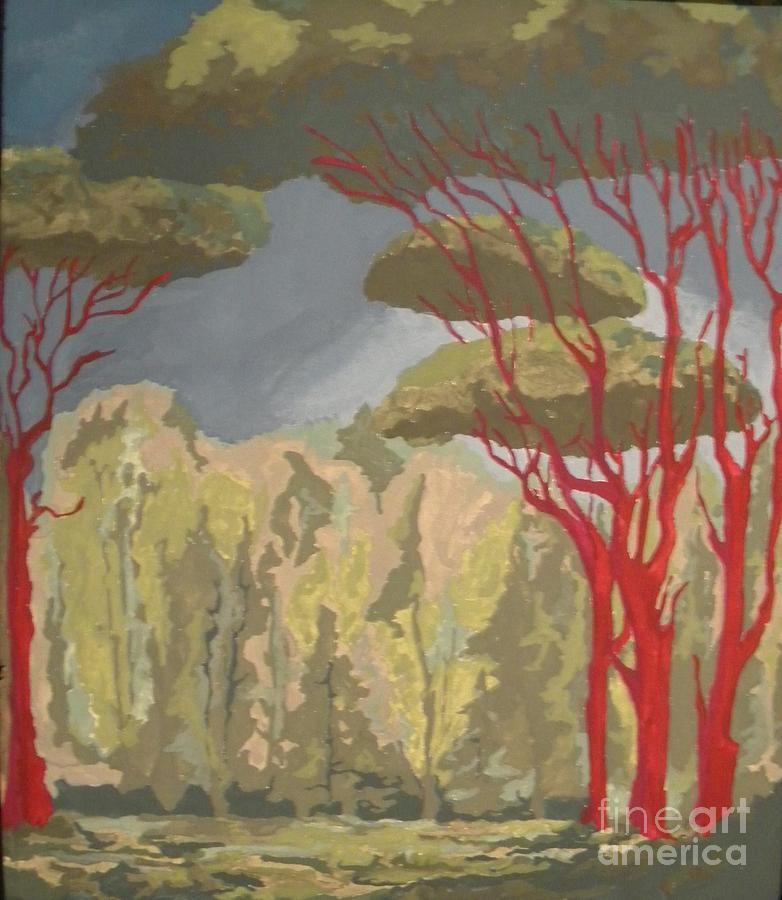 Brooding Painting by Leigha Sherman - Fine Art America