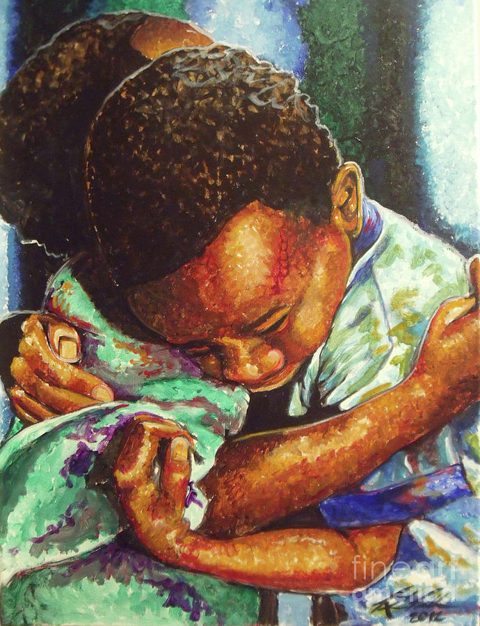 Brothers Painting by Reshada Pullen - Fine Art America