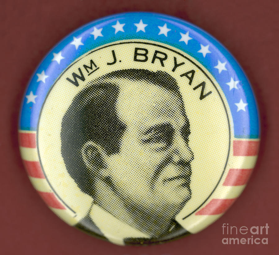 Bryan Campaign Button Photograph by Granger - Fine Art America
