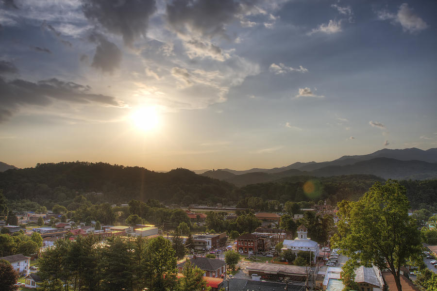 Bryson City Sun Photograph by Aaron Morgan - Fine Art America