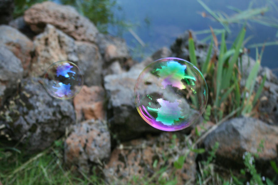 Bubble Reflection Digital Art by Richard Goates - Fine Art America