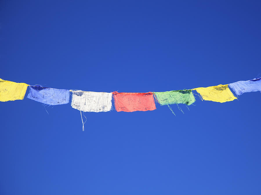 Buddhist Prayer Flags Photograph by Nathan Griffith - Fine Art America