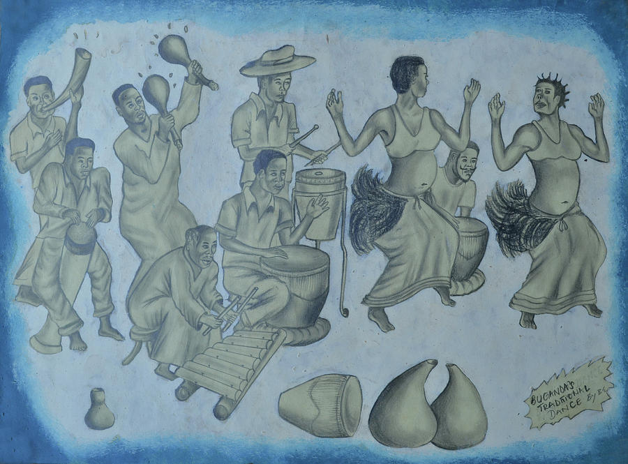 Buganda musical Painting by Ash Man - Fine Art America
