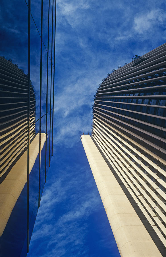 Building's Reflection Photograph by Carlos Dominguez - Fine Art America