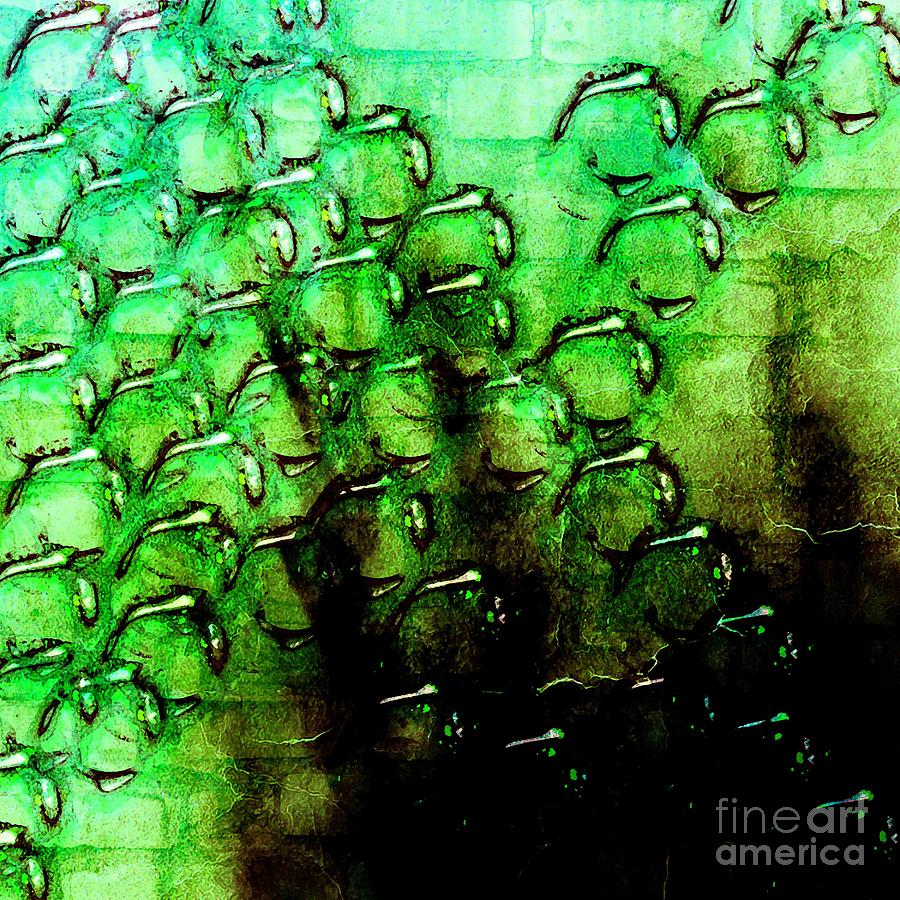 Bumpy Wall Digital Art by Ankeeta Bansal