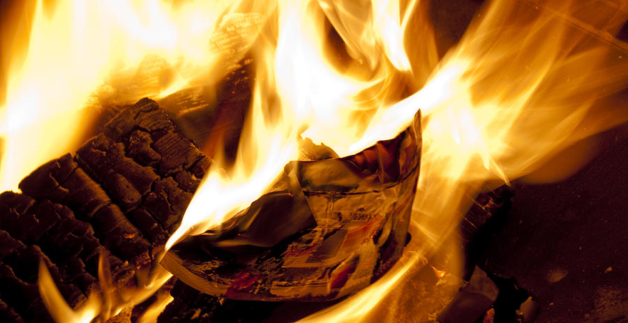 Burning a Pose Photograph by Matthew Driver | Pixels